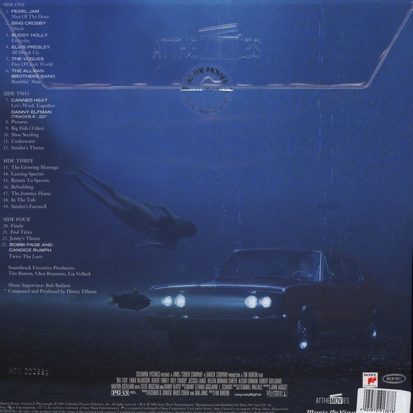 Big Fish Danny Elfman soundtrack numbered marbled 180gm vinyl LP For ...