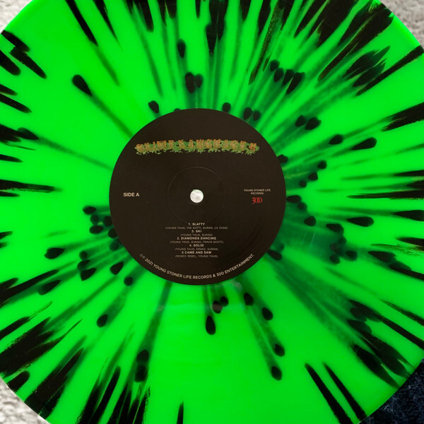 Young Stoner Life Young Thug Gunna Slime Language 2 Limited NEON GREEN ...