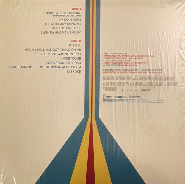 Brian Wilson Long Promised Road (Original Motion Picture Soundtrack ...