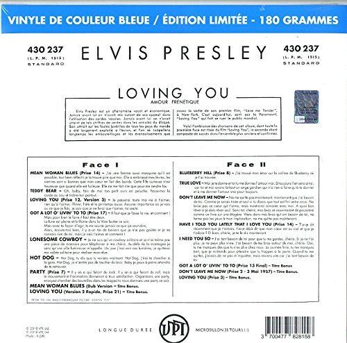 Elvis Presley - Loving You Vinyl buy new & used at Discrepancy Records ...