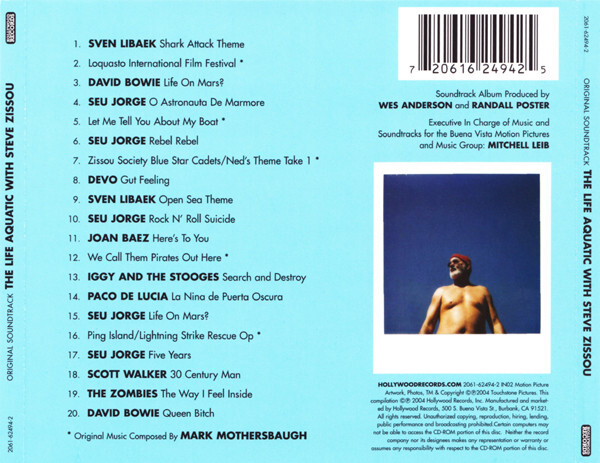 Various - The Life Aquatic With Steve Zissou (Original Soundtrack ...