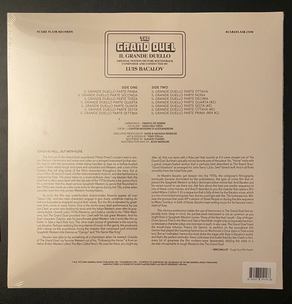Luis Bacalov The Grand Duel (Original Motion Picture Score) Vinyl LP ...