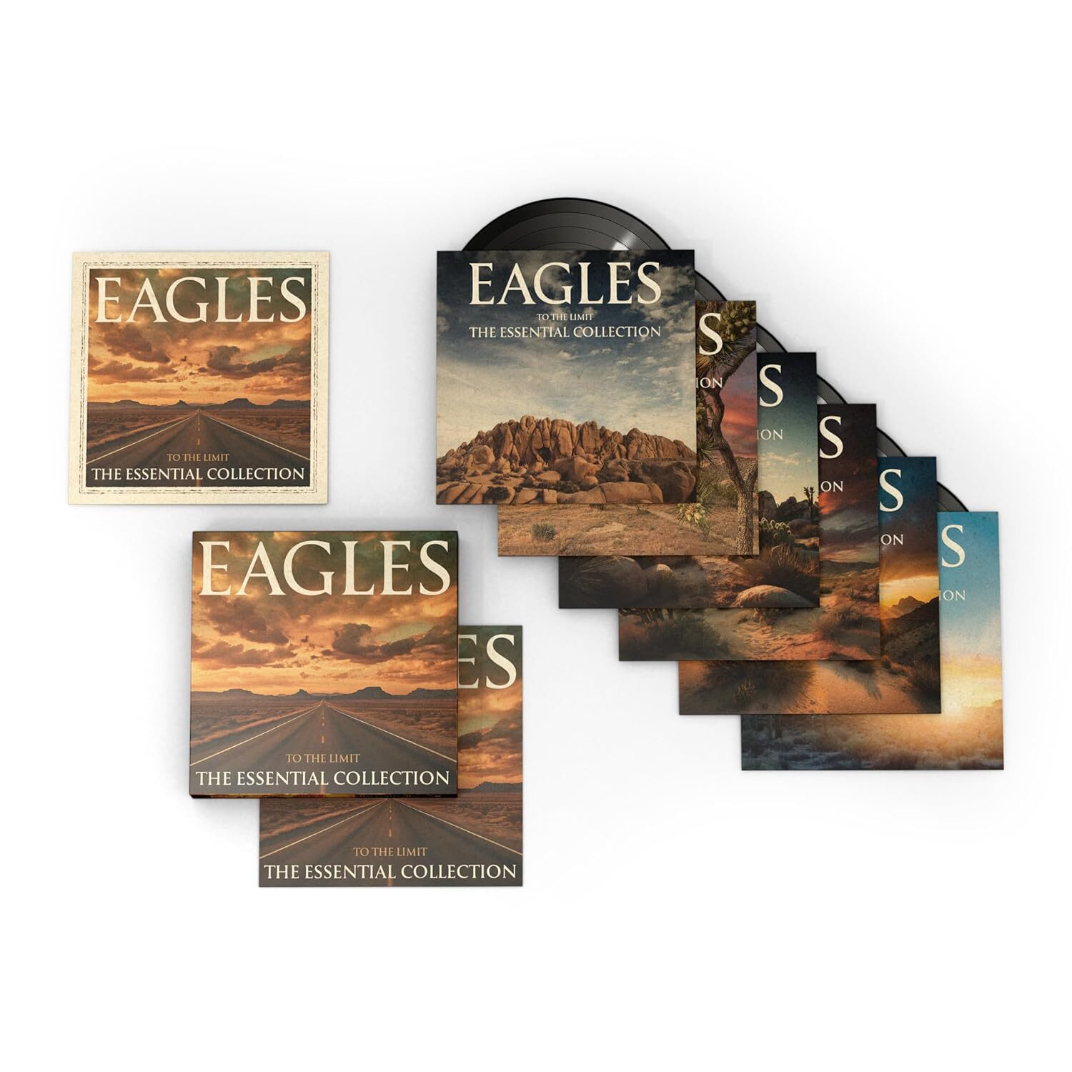 Eagles To The Limit The Essential Collection BLACK VINYL 6 LP BOX SET ...
