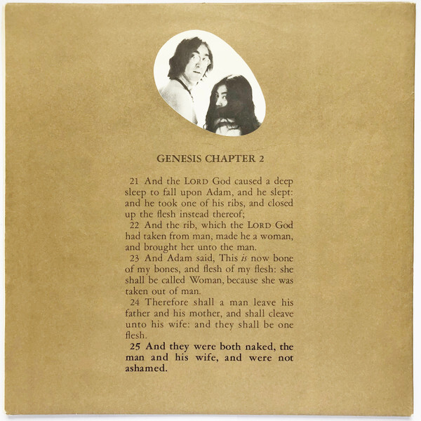 John Lennon & Yoko Ono Unfinished Music No. 1. Two Virgins Vinyl LP ...