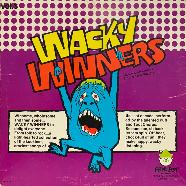 Puff 'N Toot Singers - Still More Wacky Winners - Vol. 3 Vinyl buy new ...