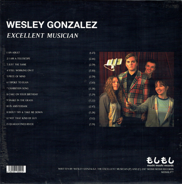 Wesley Gonzalez Excellent Musician Vinyl LP - Discrepancy Records