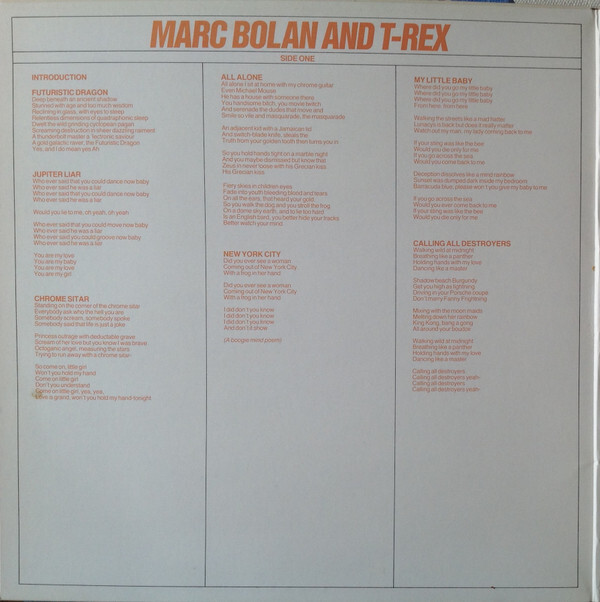 Marc Bolan;T. Rex - Futuristic Dragon Vinyl buy new and used at ...