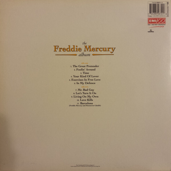 Freddie Mercury The Freddie Mercury Album Vinyl LP - Discrepancy Records