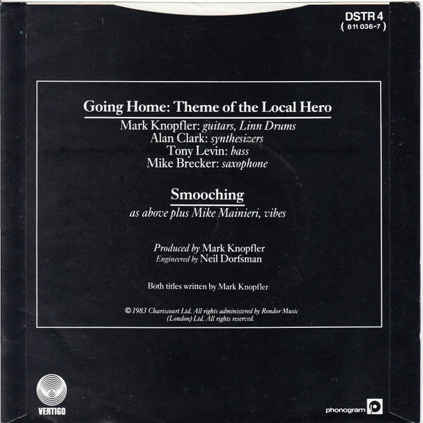 Mark Knopfler Going Home: Theme Of The Local Hero Vinyl - Discrepancy ...