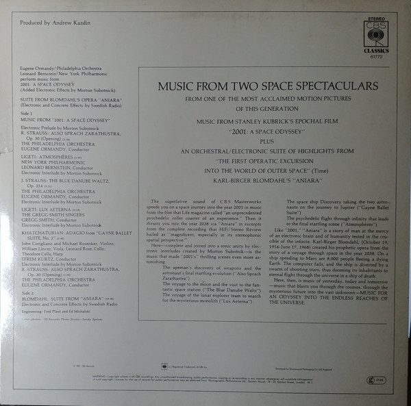 Eugene Ormandy;The Philadelphia Orchestra;Leonard Bernstein;New York ...