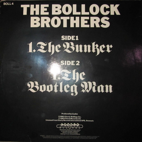 The Bollock Brothers The Bunker Vinyl - Discrepancy Records