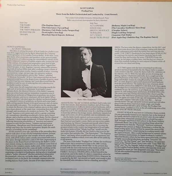 Scott Joplin / Grant Hossack / The London Festival Ballet Orchestra ...