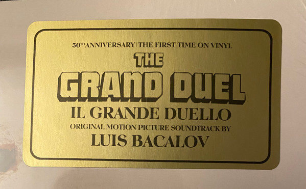 Luis Bacalov The Grand Duel (Original Motion Picture Score) Vinyl LP ...