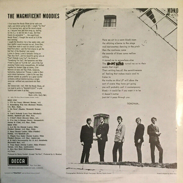 The Moody Blues The Magnificent Moodies Vinyl LP - Discrepancy Records