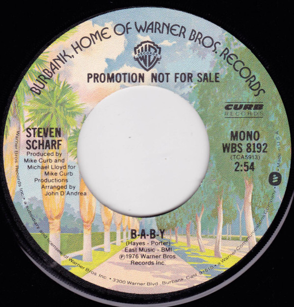 Steven Scharf B-A-B-Y Vinyl - Discrepancy Records