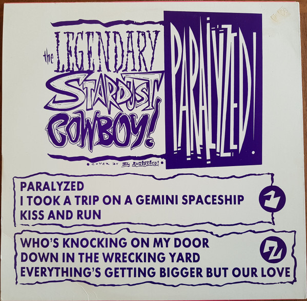 The Legendary Stardust Cowboy - Paralyzed! The Original 60's Singles ...