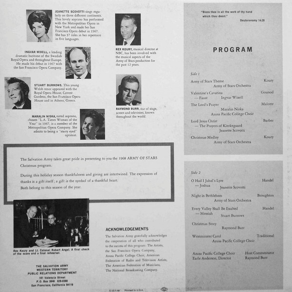 Jeanette Scovotti / Maralin Niska / Ingvar Wixell / Stuart Burrows ...