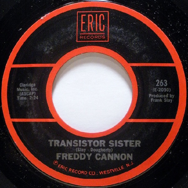 Freddy Cannon - Palisades Park / Transistor Sister Vinyl buy new and ...