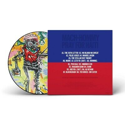 Mach-Hommy Pray For Haiti Limited numbered PICTURE DISC vinyl LP For ...