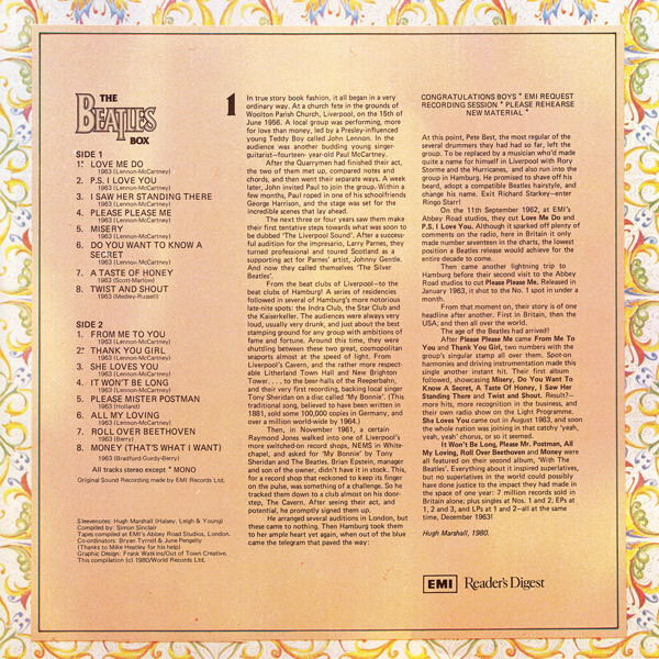 The Beatles From Liverpool - The Beatles Box Vinyl 8 LP Box Set USED ...