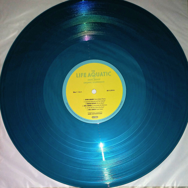 Various Artists Life Aquatic soundtrack CERULEAN BLUE vinyl 2 LP RSD ...
