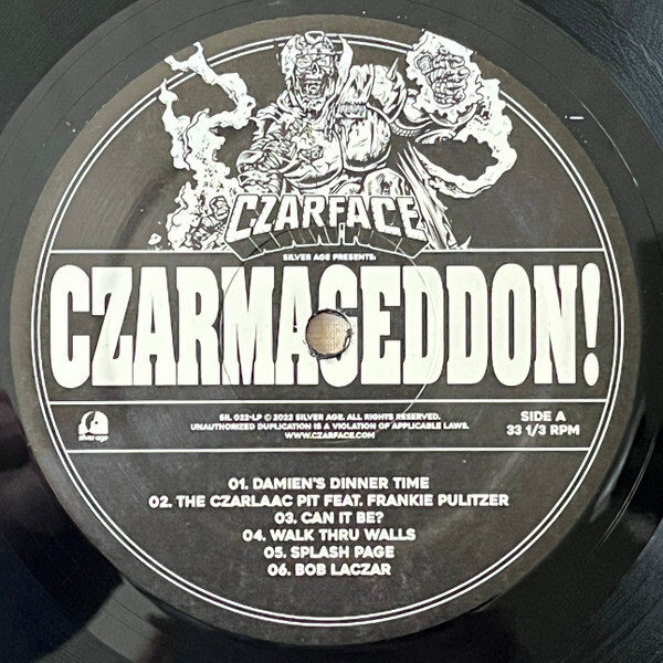 Czarface Czarmageddon! RSD 2022 Vinyl LPFor Sale Online and in store ...