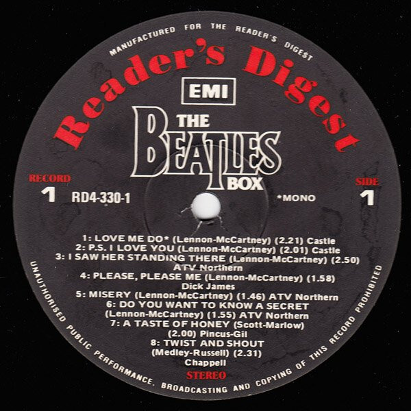 The Beatles From Liverpool - The Beatles Box Vinyl 8 LP Box Set USED ...