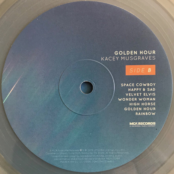 Kacey Musgraves - Golden Hour Vinyl buy new & used at Discrepancy ...