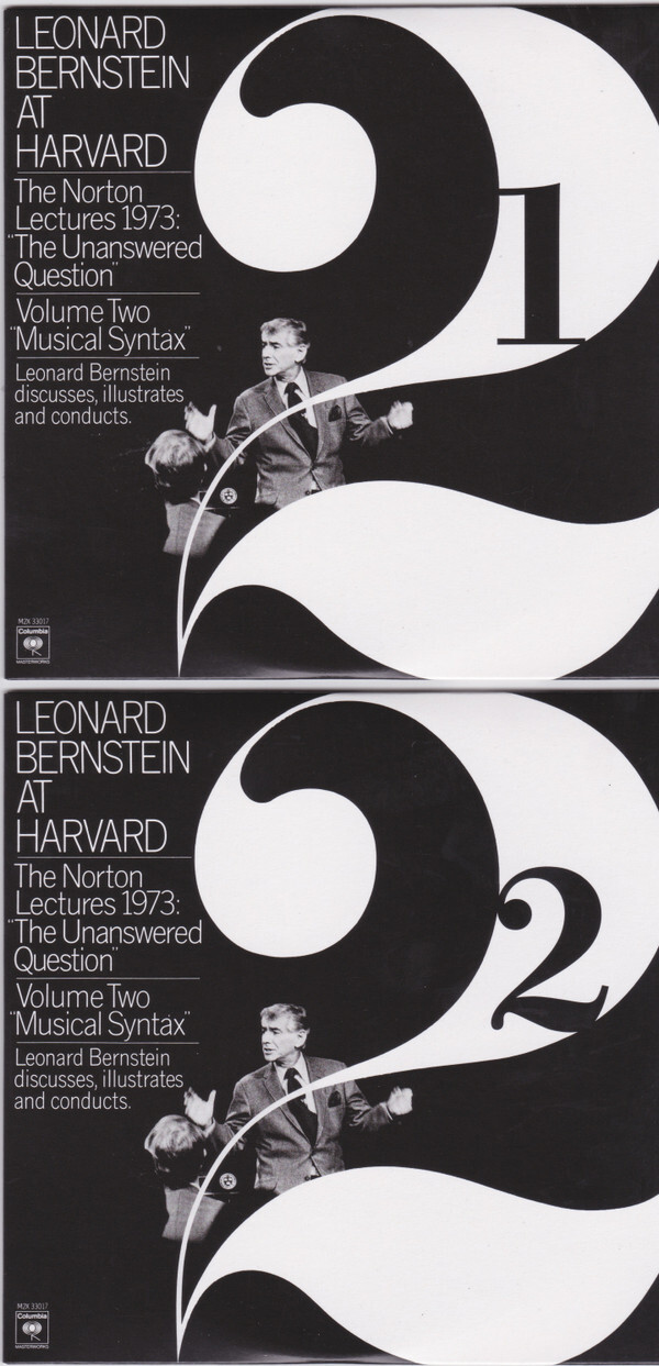 Leonard Bernstein - Leonard Bernstein At Harvard - The Norton Lectures ...