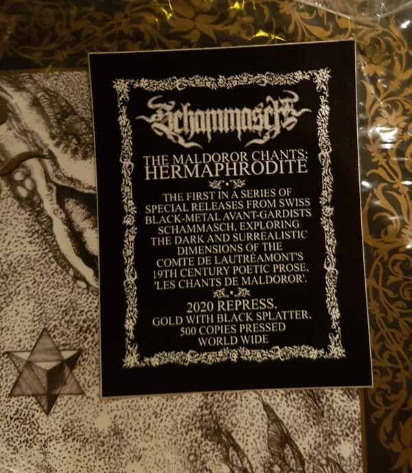 Schammasch - The Maldoror Chants: Hermaphrodite Vinyl buy new & used at ...