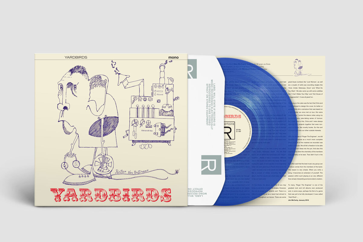 The Yardbirds Roger The Engineer Vinyl LP - Discrepancy Records