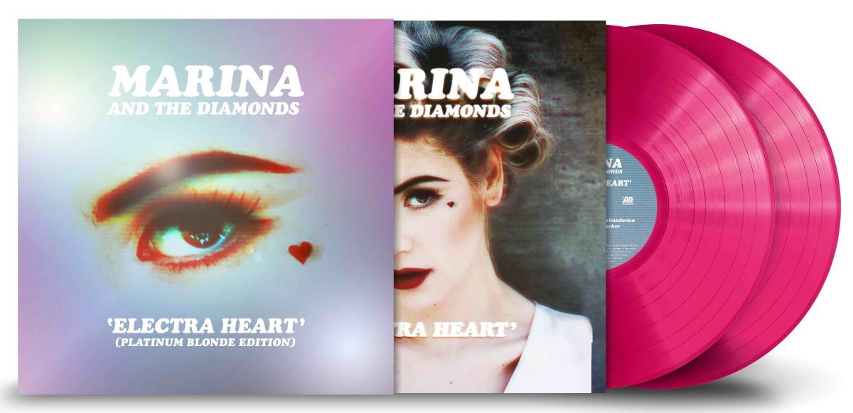 Marina & The Diamonds Electra Heart (Platinum Blonde Edition) Vinyl 2 ...