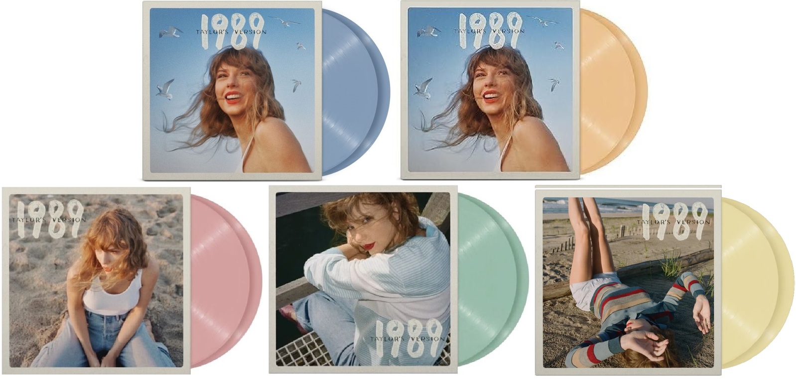 Taylor Swift 1989 Taylor's Version 10 VINYL LP BUNDLE - Discrepancy Records