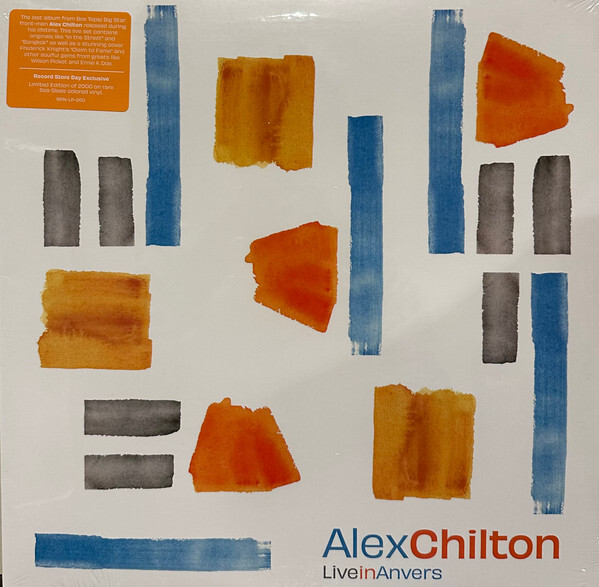Alex Chilton Live In Anvers Vinyl LP - Discrepancy Records