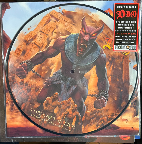 Dio Last In Live VINYL LP ART PICTURE DISC - Discrepancy Records