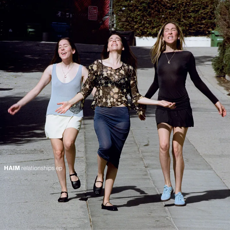 HAIM Relationships EP VINYL 12INCH - CLEAR - Discrepancy Records