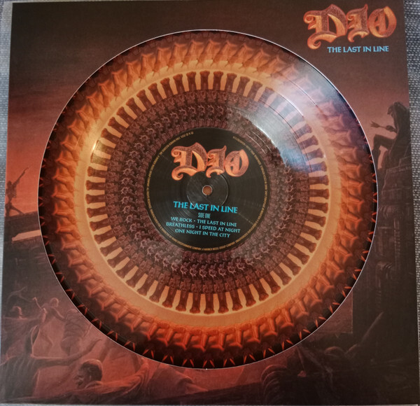 Dio Last In Line ZOETROPE VINYL LP PICTURE DISC - Discrepancy Records