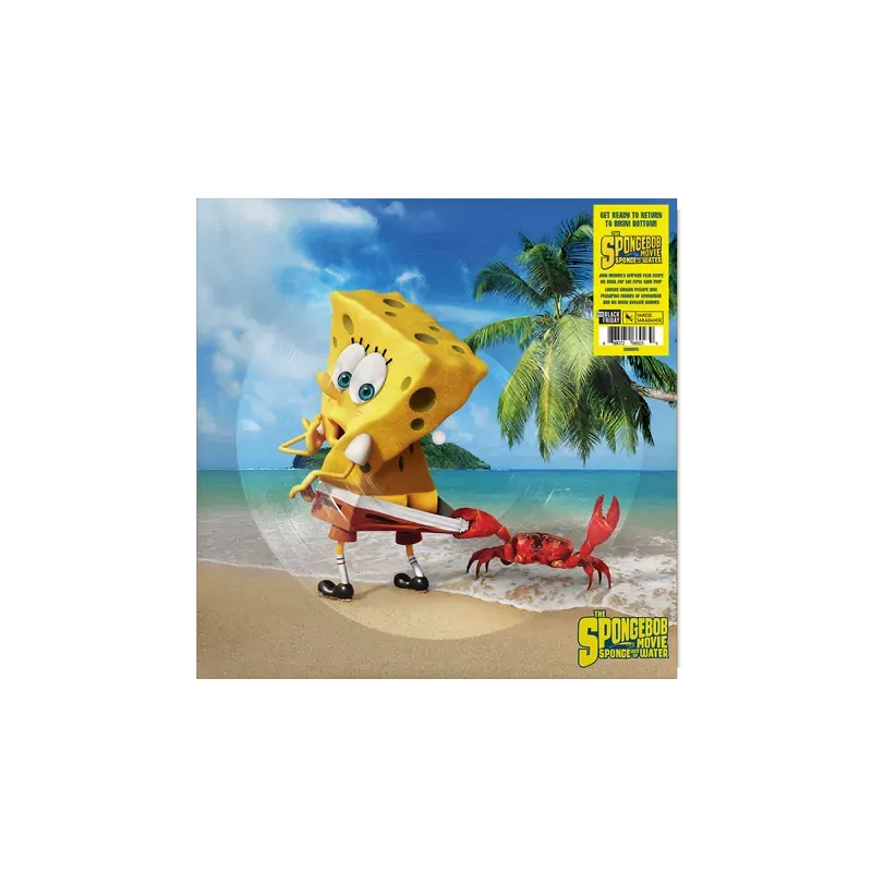 John Debney Spongebob Movie: Sponge Out Of Water VINYL LP PICTURE DISC ...