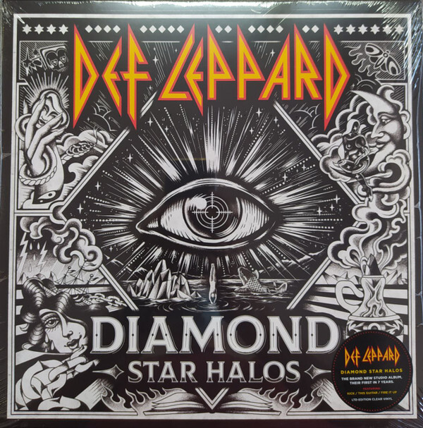Def Leppard Diamond Star Halos Vinyl 2 LP - Discrepancy Records