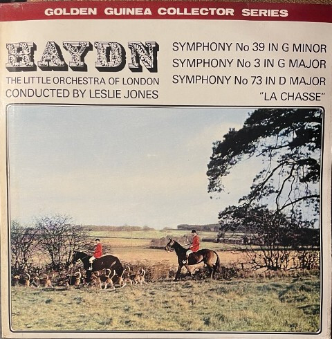 Joseph Haydn;The Little Orchestra Of London;Leslie Jones Symphony No ...