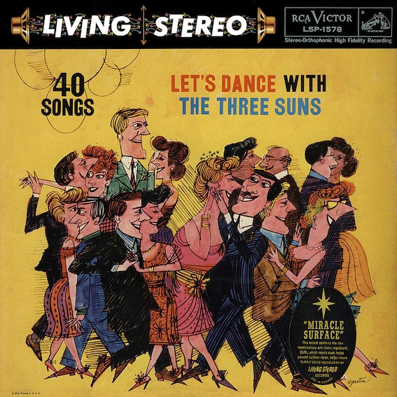 The Three Suns - Let's Dance With The Three Suns Vinyl buy new and used ...