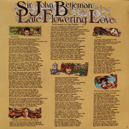 John Betjeman Late Flowering Love VINYL - Discrepancy Records