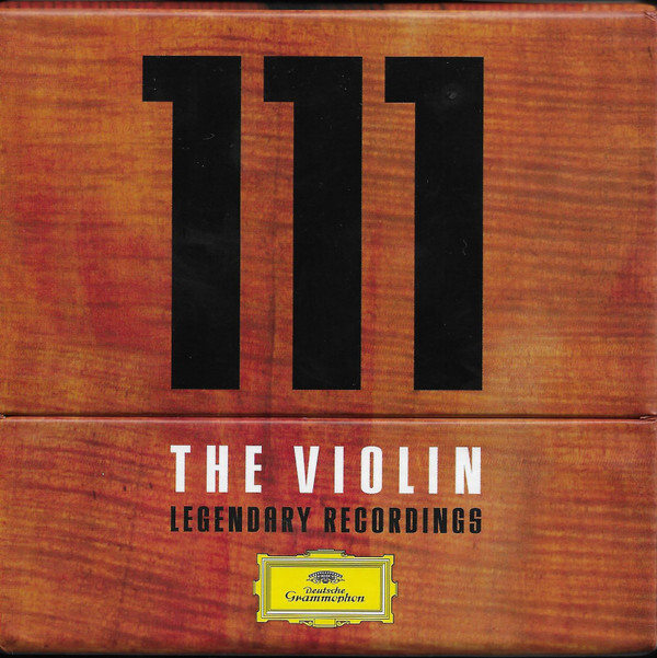 Various - 111 The Violin - Legendary Recordings Box Set buy new & used ...