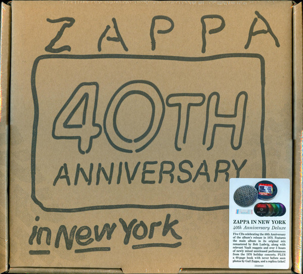 Frank Zappa - Zappa In New York Box Set buy new & used at Discrepancy ...
