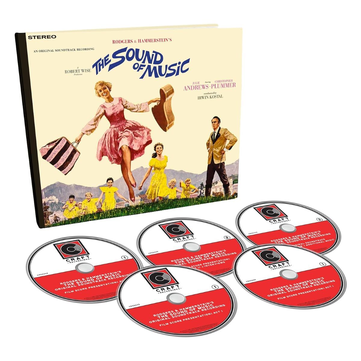 Rodgers & Hammerstein The Sound Of Music OST 4CD/BLU-RAY SUPER DELUXE ...