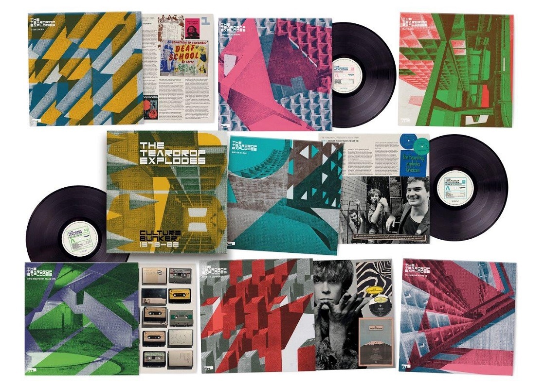 The Teardrop Explodes Culture Bunker 1978 - 1982 BLACK VINYL 7LP BOX ...