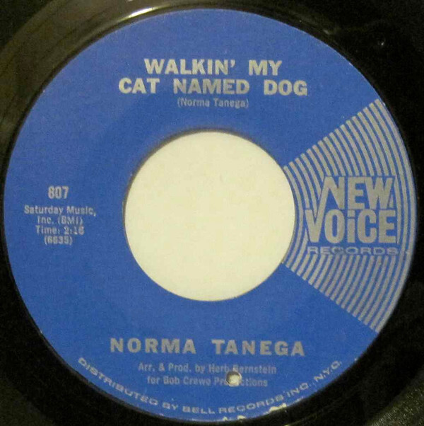Norma Tanega - Walkin' My Cat Named Dog Vinyl buy new and used at ...