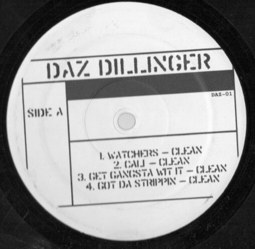 Daz Dillinger - Watchers - VINYL buy new and used at Discrepancy ...