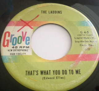 The Laddins That's What You Do To Me Vinyl - Discrepancy Records