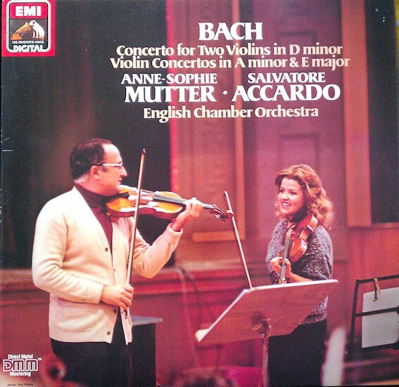 Johann Sebastian Bach;Anne-Sophie Mutter;Salvatore Accardo;English ...